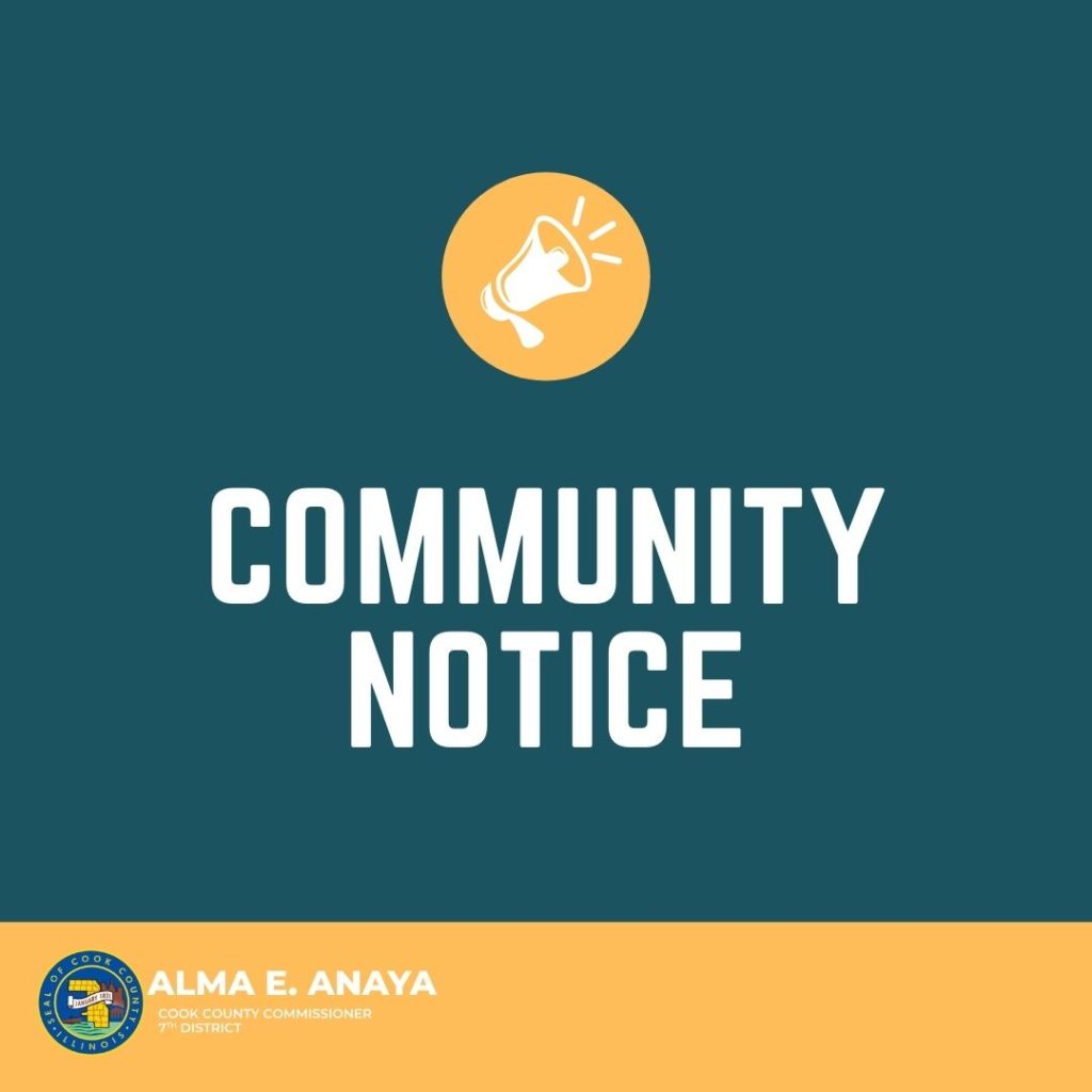DOC Demolition Update – Alma E. Anaya, Cook County Commissioner
